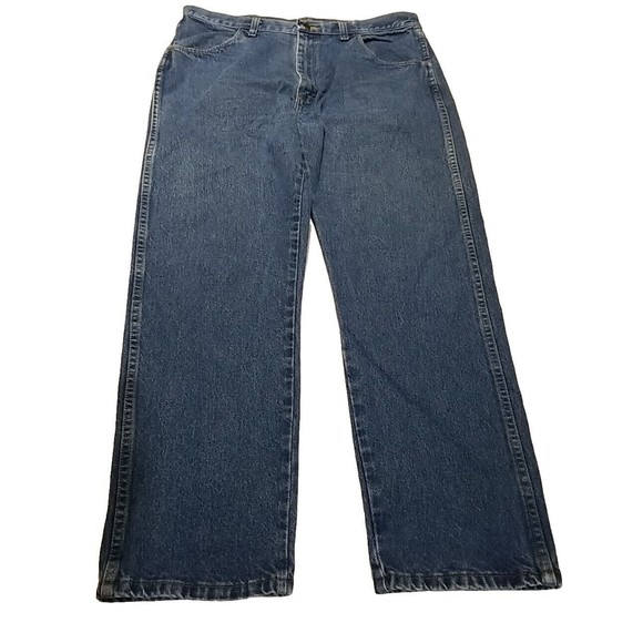 Rustler | Jeans | Rustler Brand Jeans Mens 36x3 Act3629 Blue Straight ...